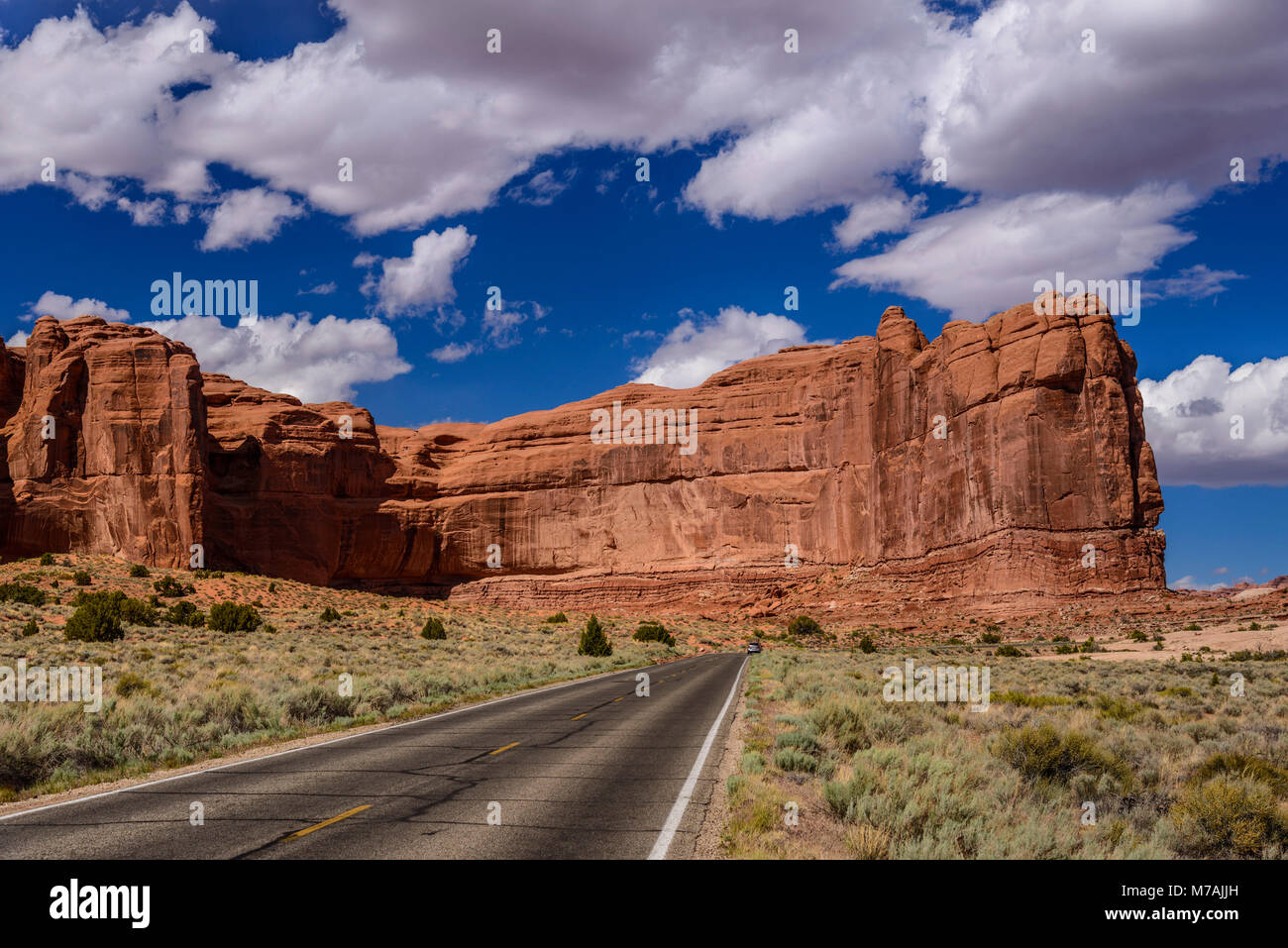 The USA, Utah, Grand county, Moab, Arches National Park, The Great ...