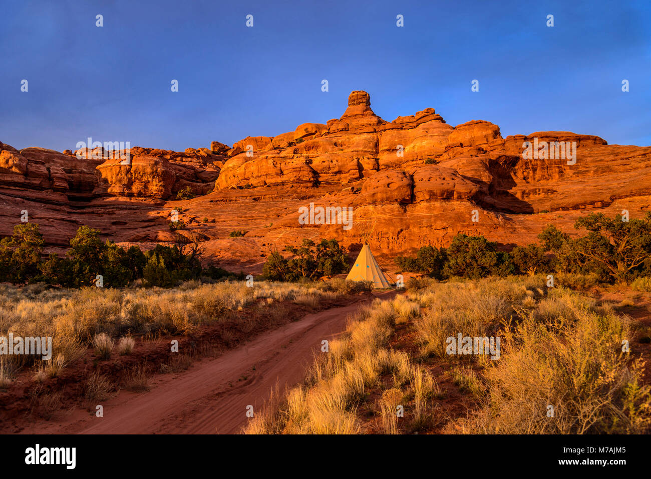 Tepee plain hi-res stock photography and images - Alamy