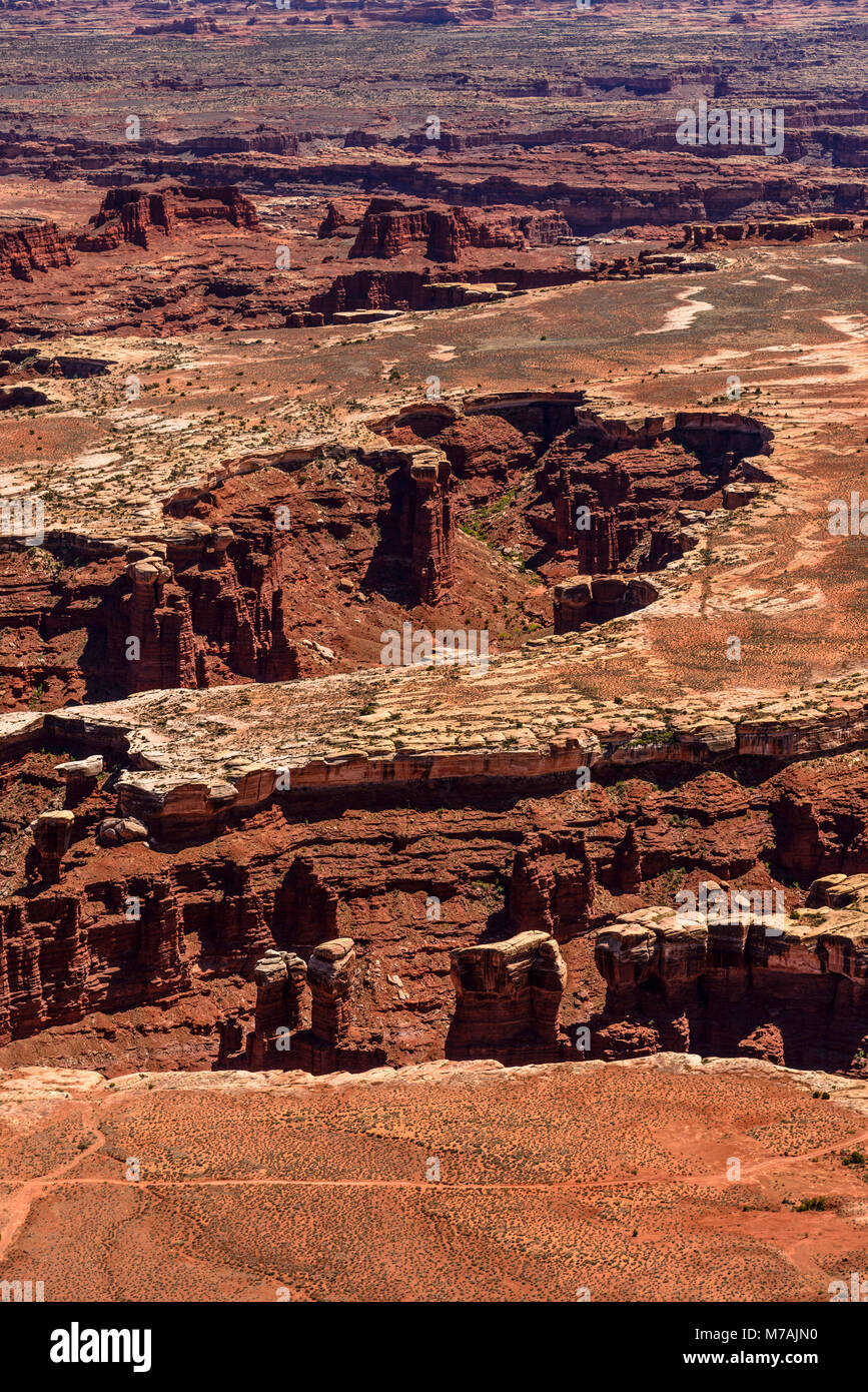 The USA, Utah, San Juan county, Moab, Canyonlands National Park, Island ...