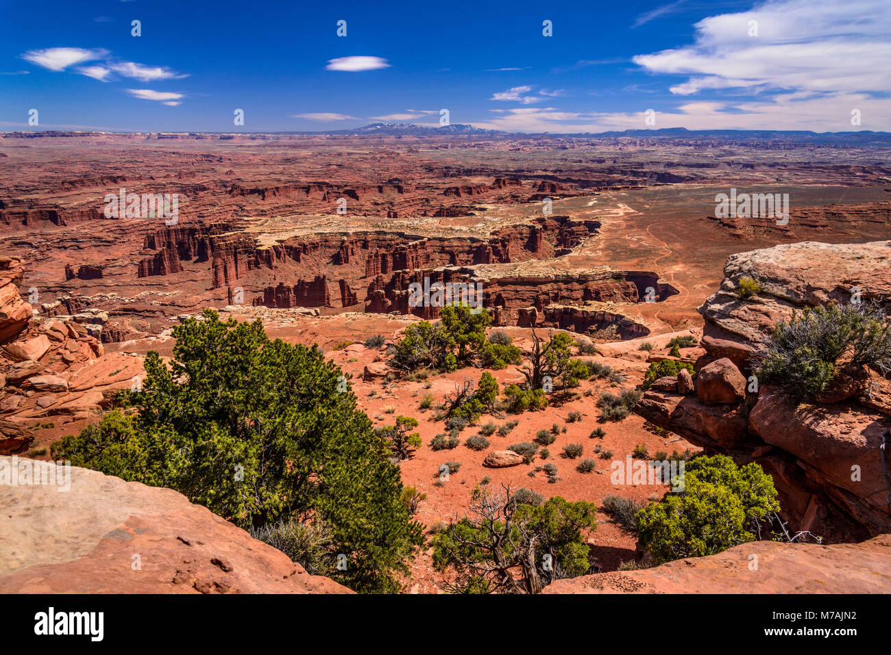 The USA, Utah, San Juan county, Moab, Canyonlands National Park, Island ...