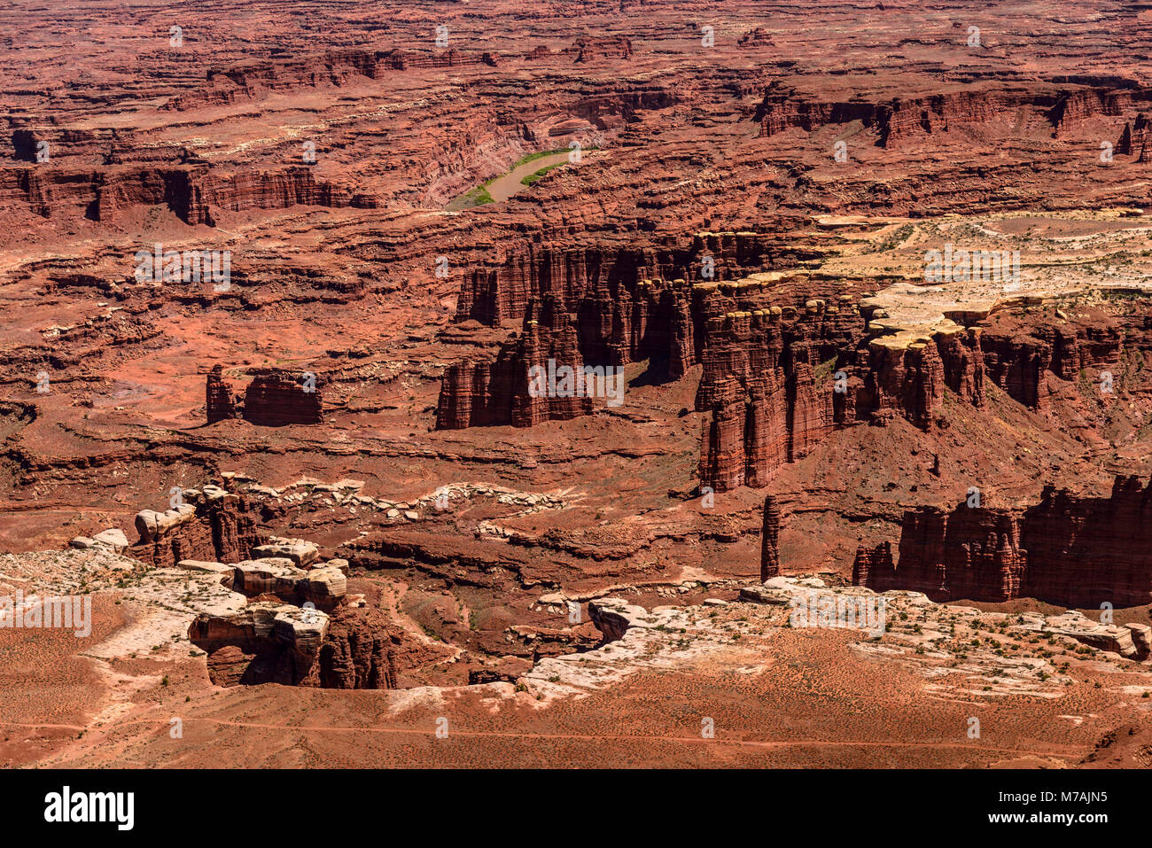 The USA, Utah, San Juan county, Moab, Canyonlands National Park, Island ...