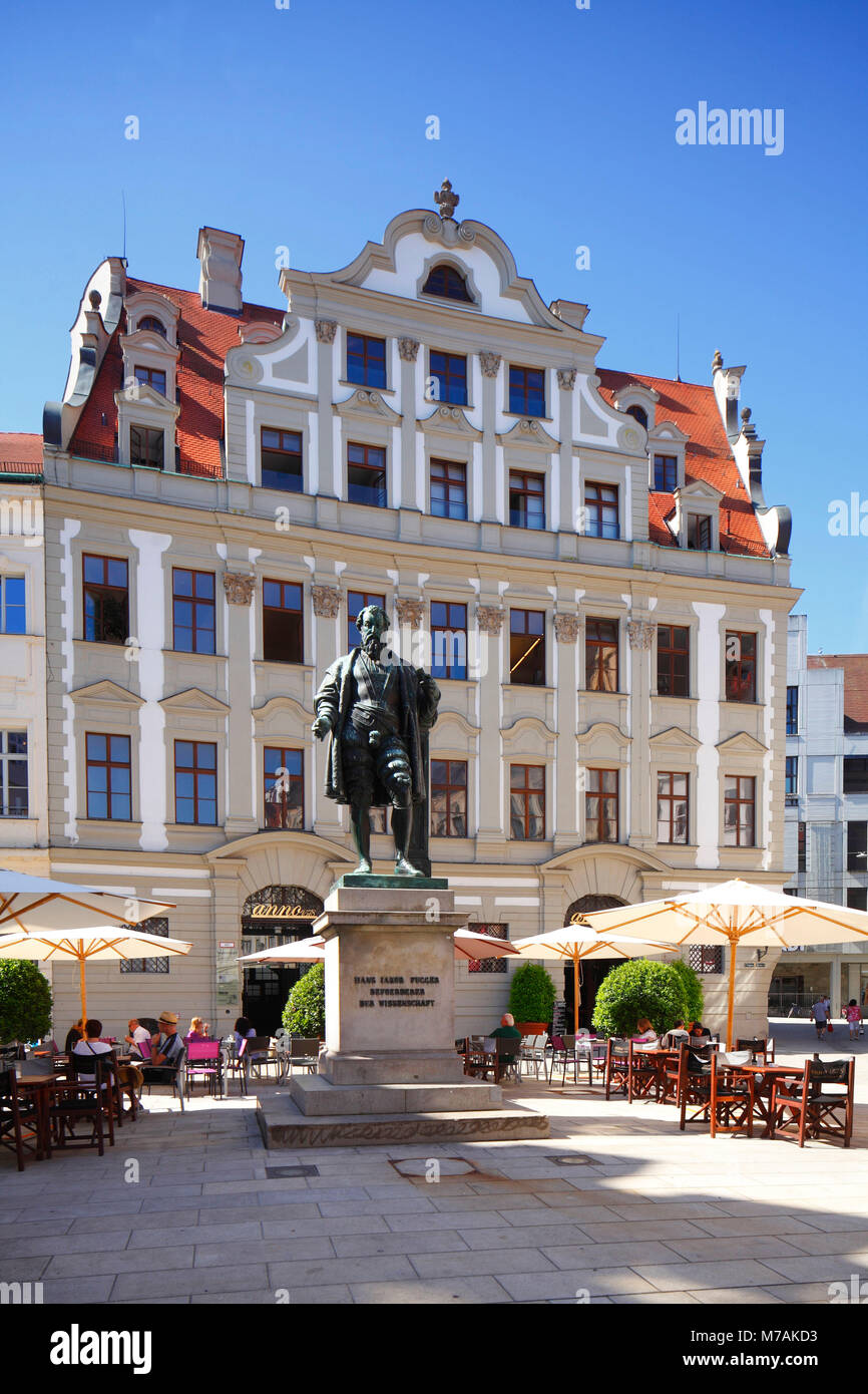 Fugger house augsburg hi-res stock photography and images - Alamy