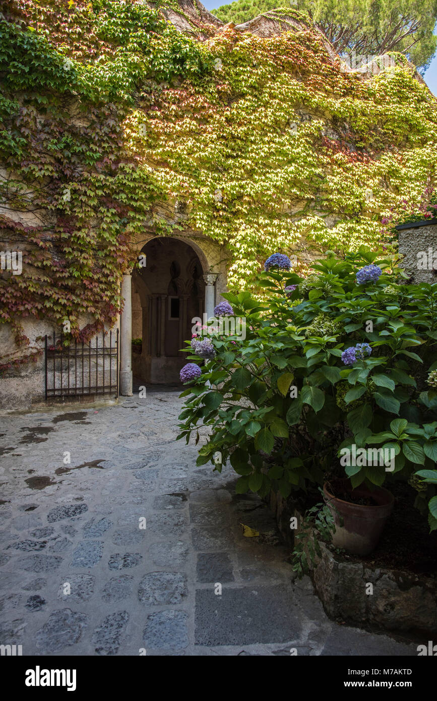 Europe, Italy, Amalfi coast, Ravello, castle grounds Stock Photo - Alamy