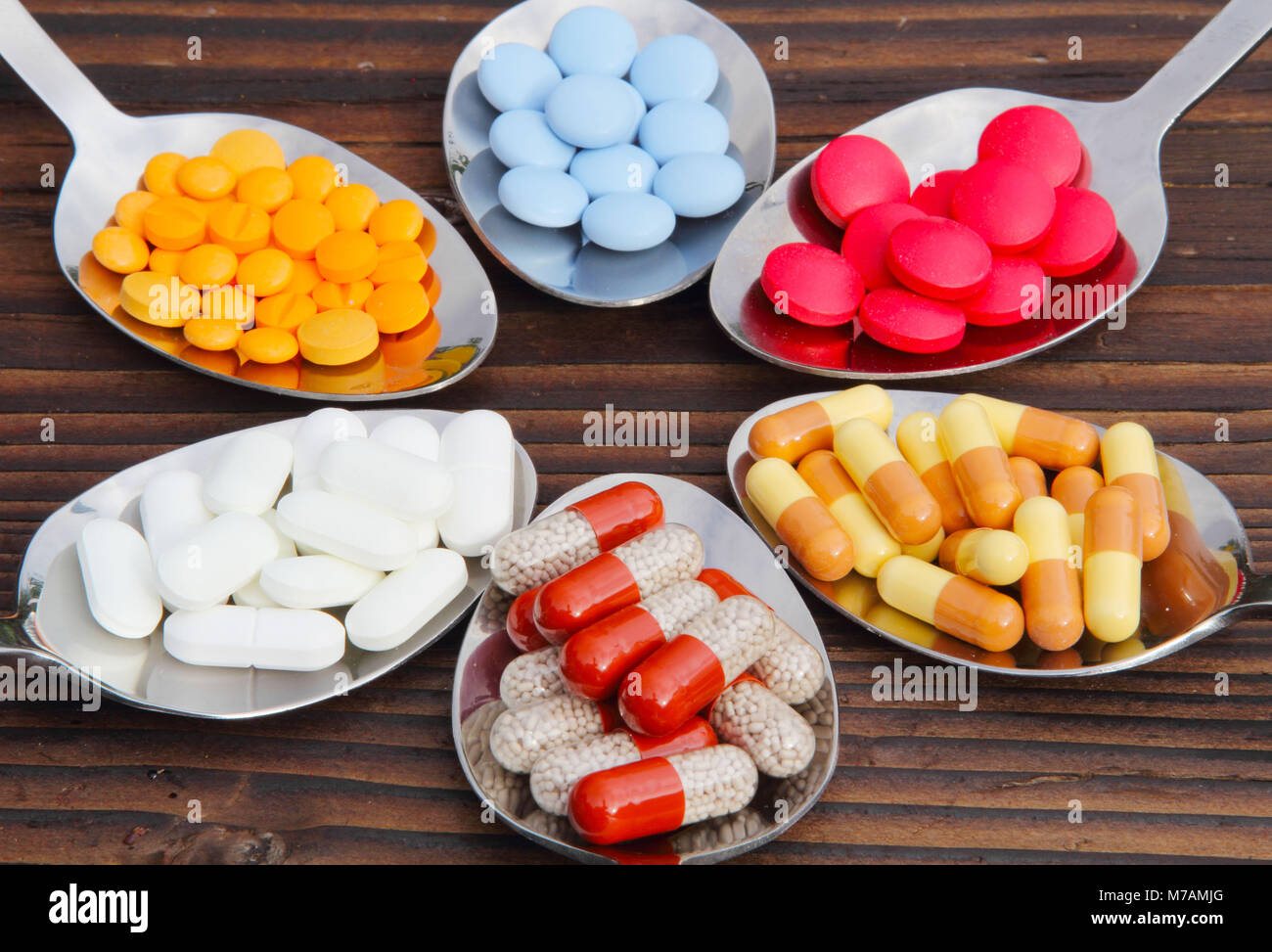 Tablets, pills, capsules Stock Photo - Alamy