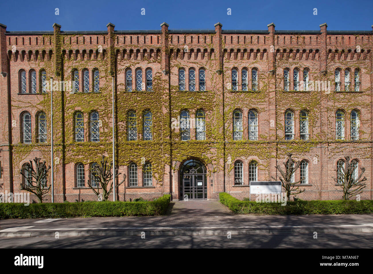 Jade-college, central building architecture, Oldenburg, Lower Saxony ...