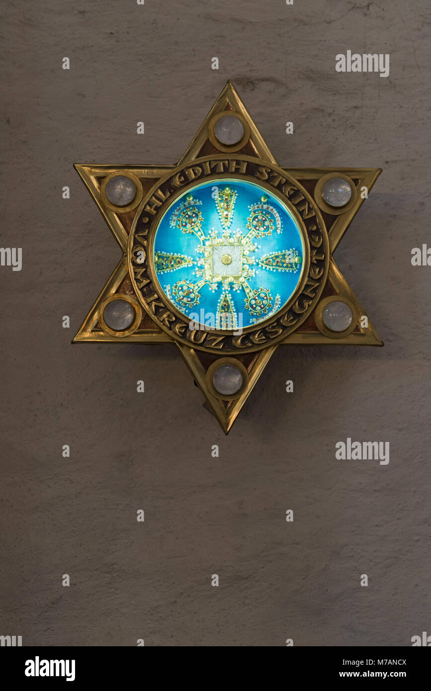 Speyer, the cathedral, relics in the Katharinenkapelle, St. Edith Stein ...