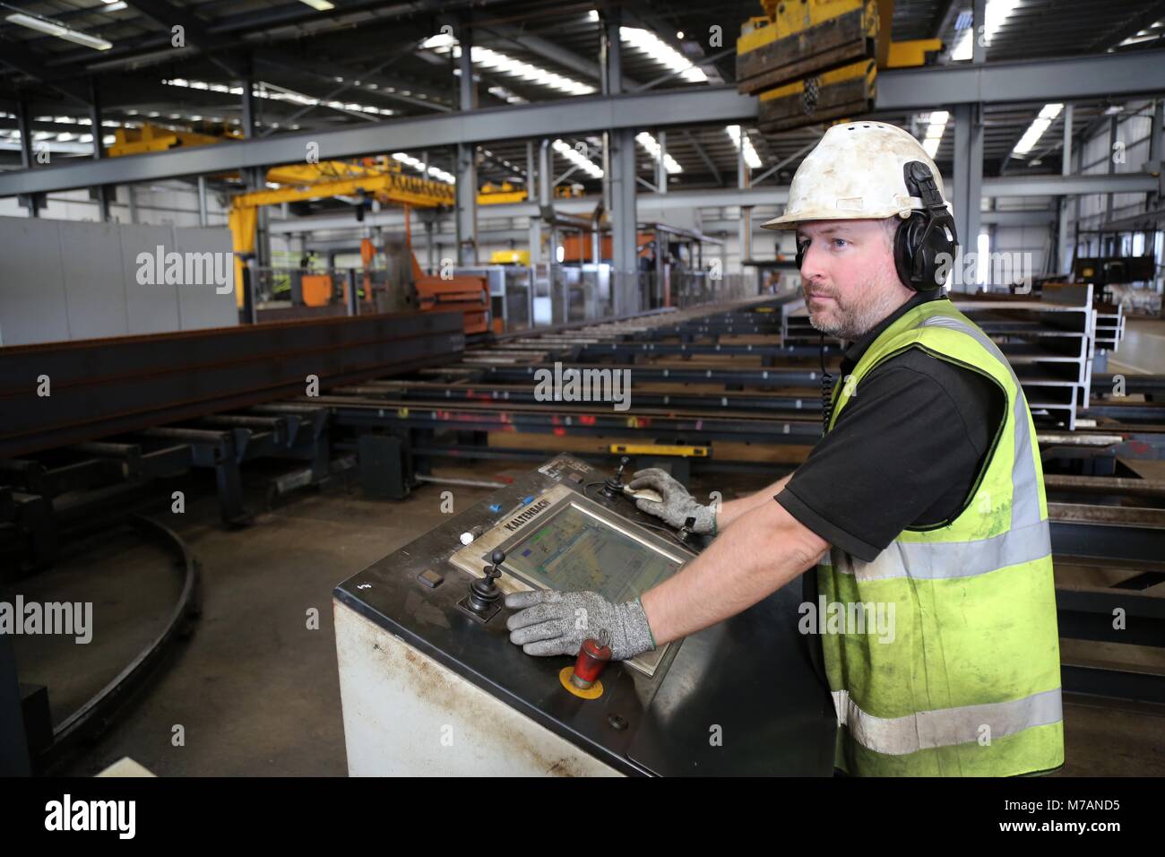 Rainham Steel depot in Scunthorpe, Northern England. 23rd September ...