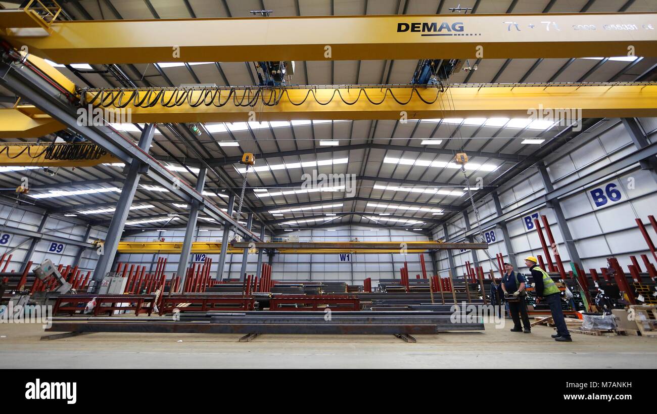 Rainham Steel depot in Scunthorpe, Northern England. 23rd September ...