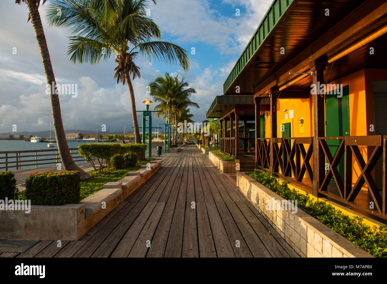 The harbour of Ponce, Puerto Rico, Caribbean Stock Photo - Alamy