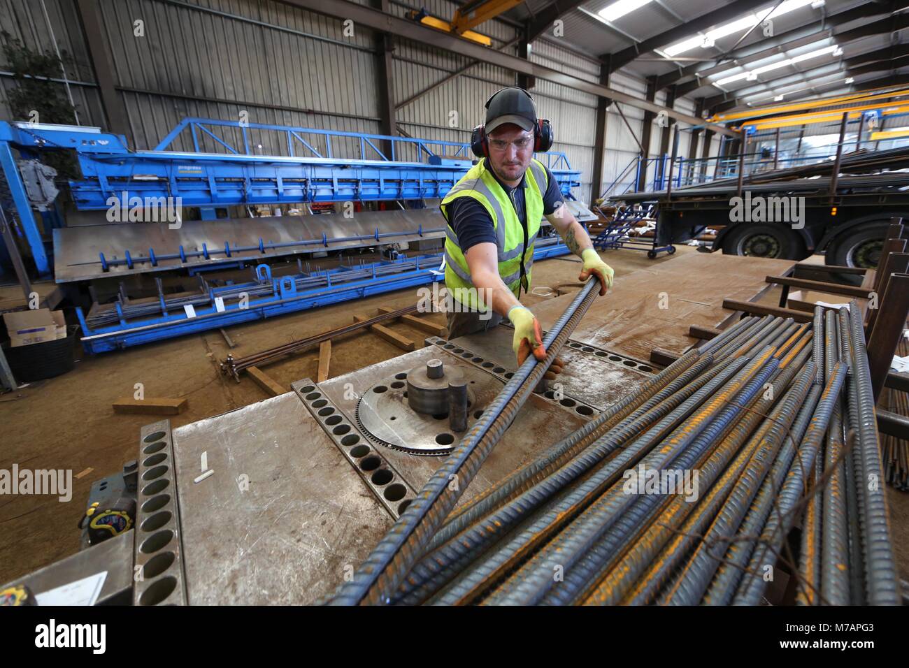 Rainham Steel Yard, Rainham, Southern England. 23rd August 2016 Picture ...