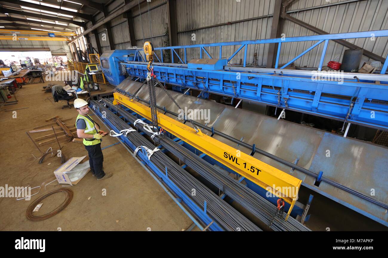 Rainham Steel Yard, Rainham, Southern England. 23rd August 2016 Picture ...
