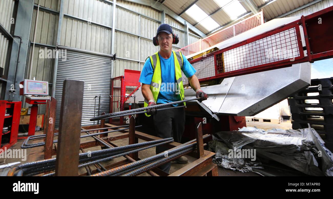 Rainham Steel Yard, Rainham, Southern England. 23rd August 2016 Picture ...