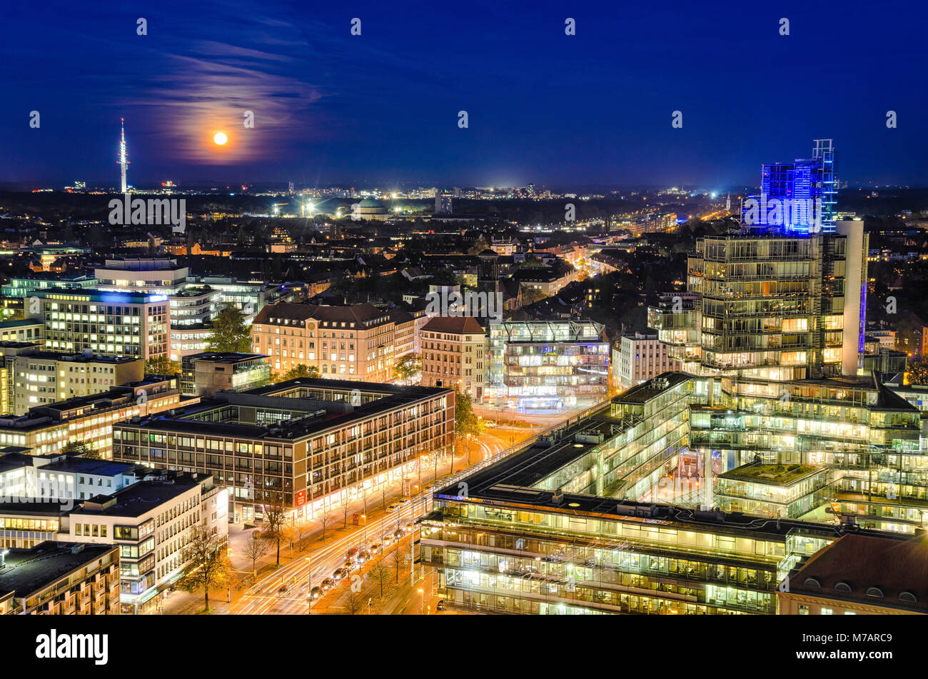 City skyline hanover germany hi-res stock photography and images - Alamy
