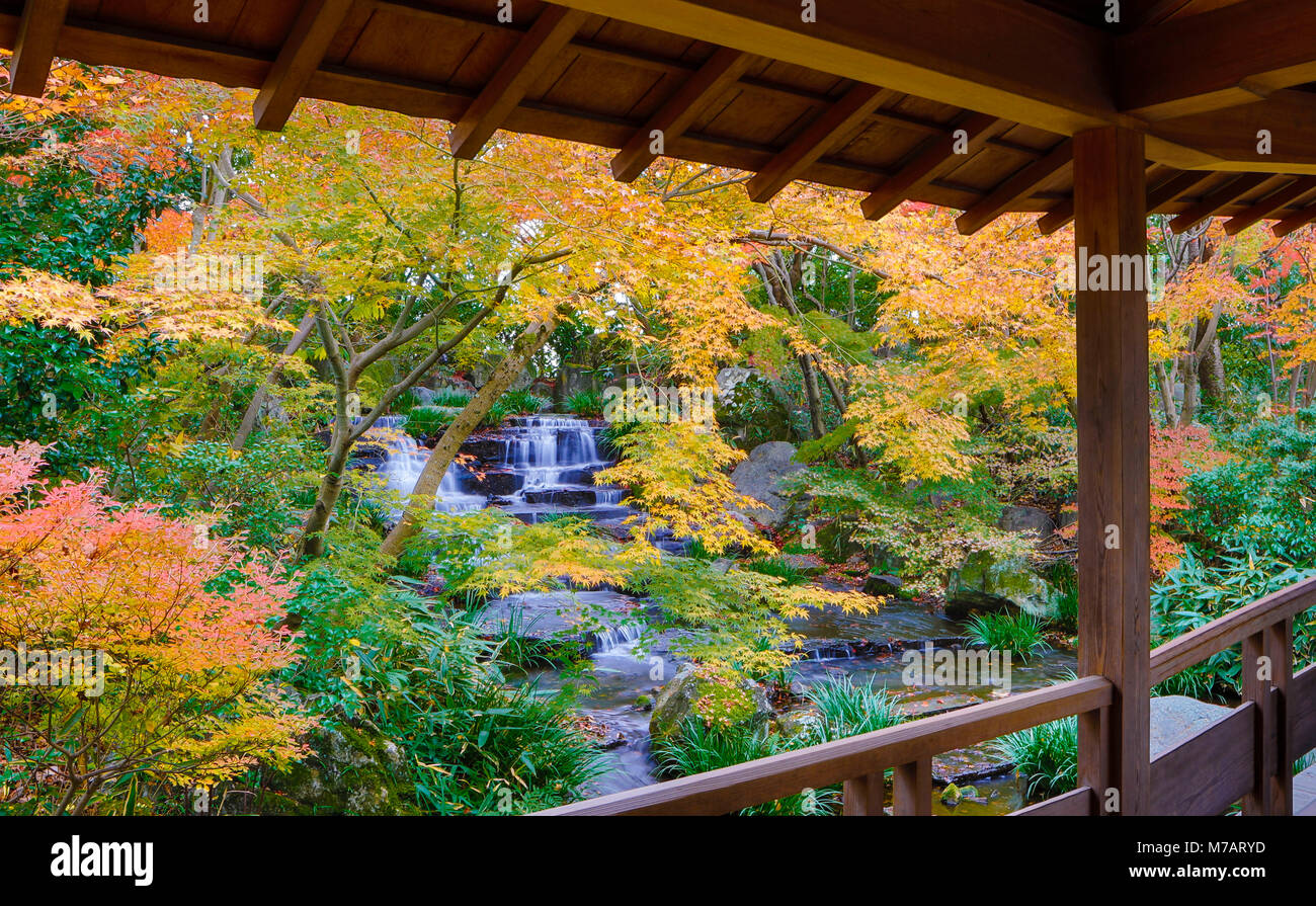 Japan, Himeji City, Koko-en Garden Stock Photo - Alamy