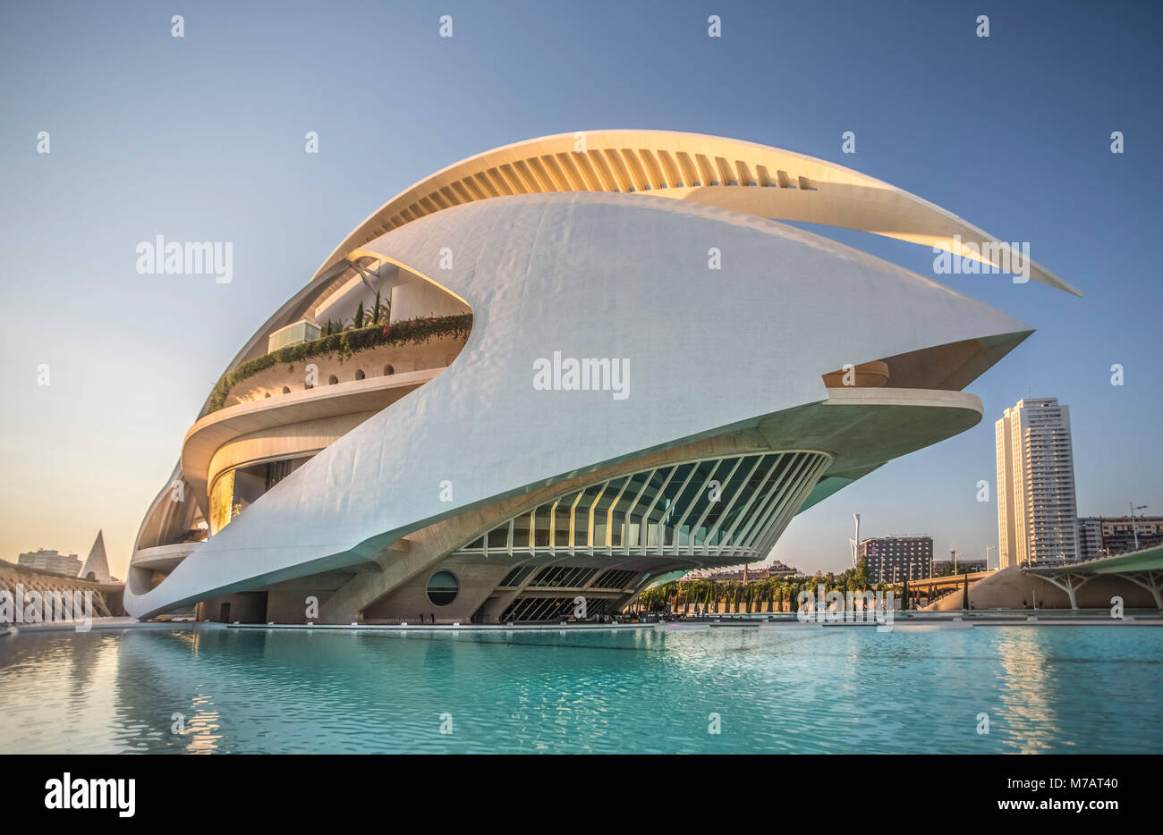 Spain, Valencia City, The City of Arts and Science, Calatrava architect ...