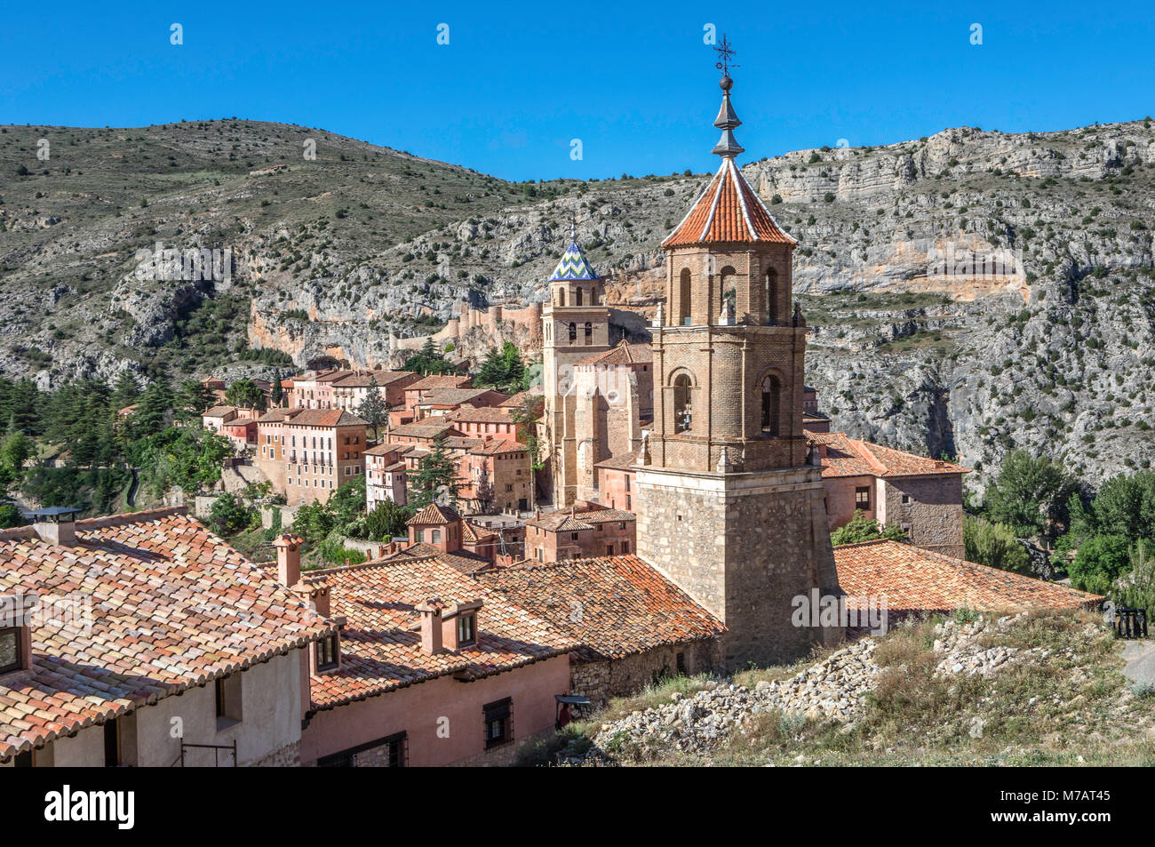 Spain, Aragon, Teruel Province, Albarracin City Stock Photo - Alamy