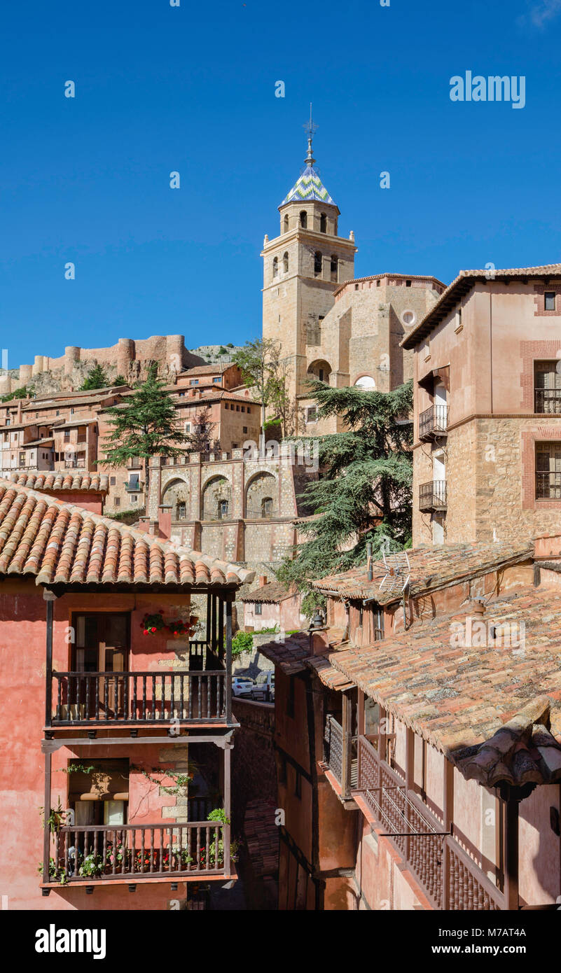 Spain, Aragon, Teruel Province, Albarracin City Stock Photo - Alamy