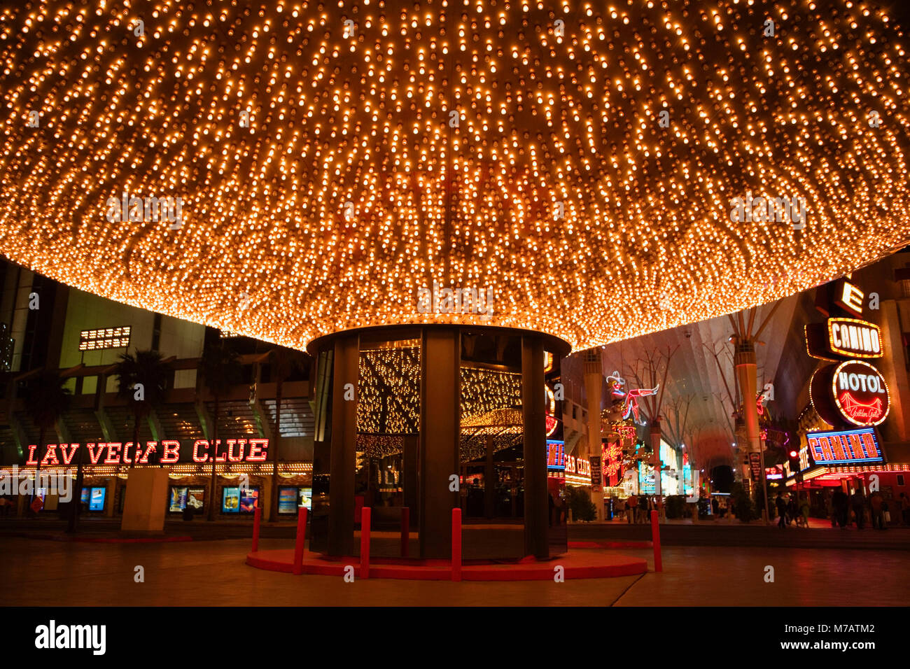 Lights on a building, Las Vegas, Nevada, USA Stock Photo - Alamy