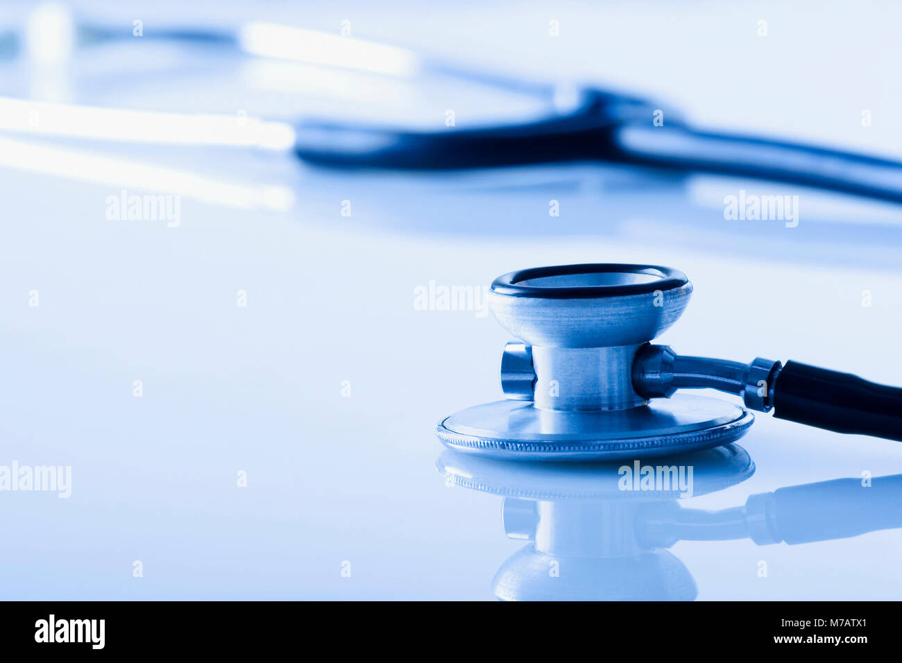 Close-up of a stethoscope Stock Photo - Alamy