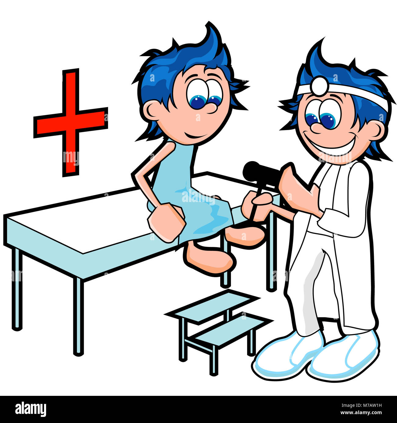 Doctor man patient blood Cut Out Stock Images & Pictures - Alamy