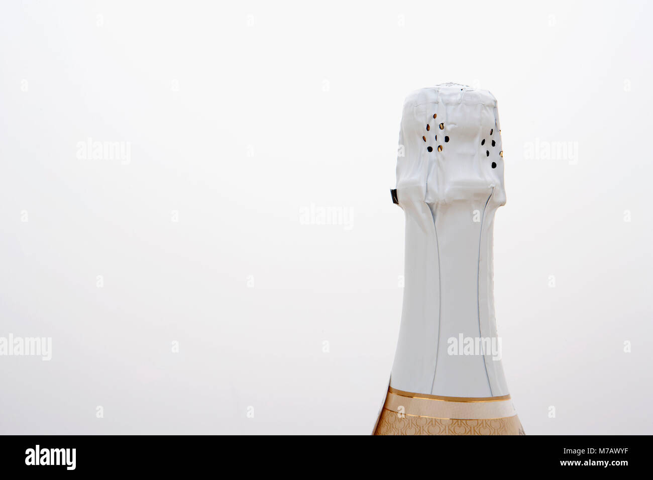 Close-up of a champagne bottle Stock Photo - Alamy