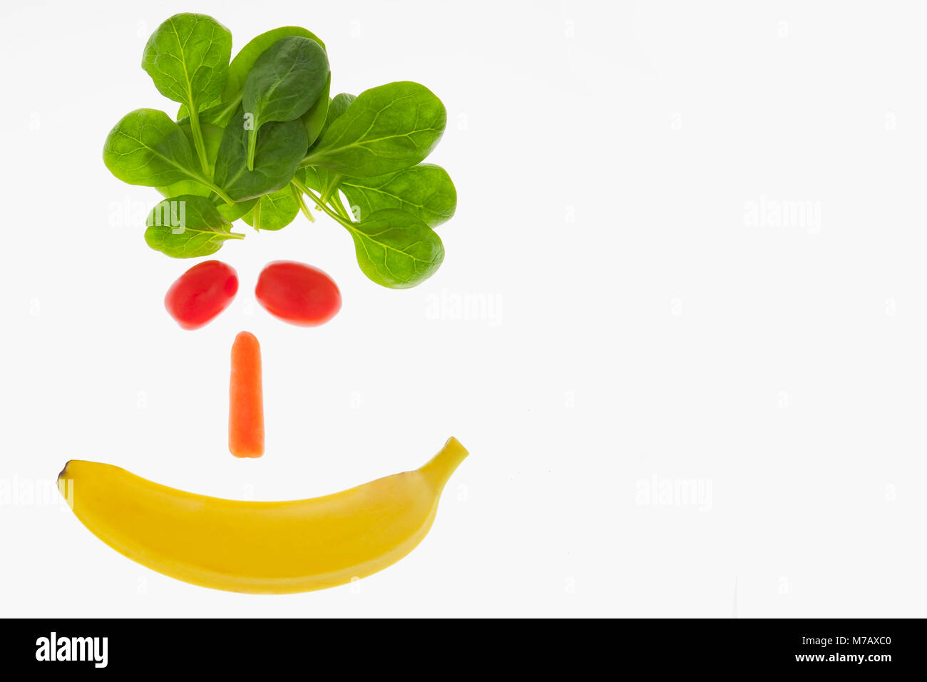 Smiley face vegetables hi-res stock photography and images - Alamy
