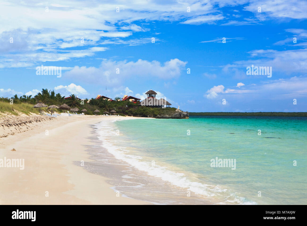 Clouds over the beach, Salinas Beach, Caibarien, Villa Clara, Cuba ...