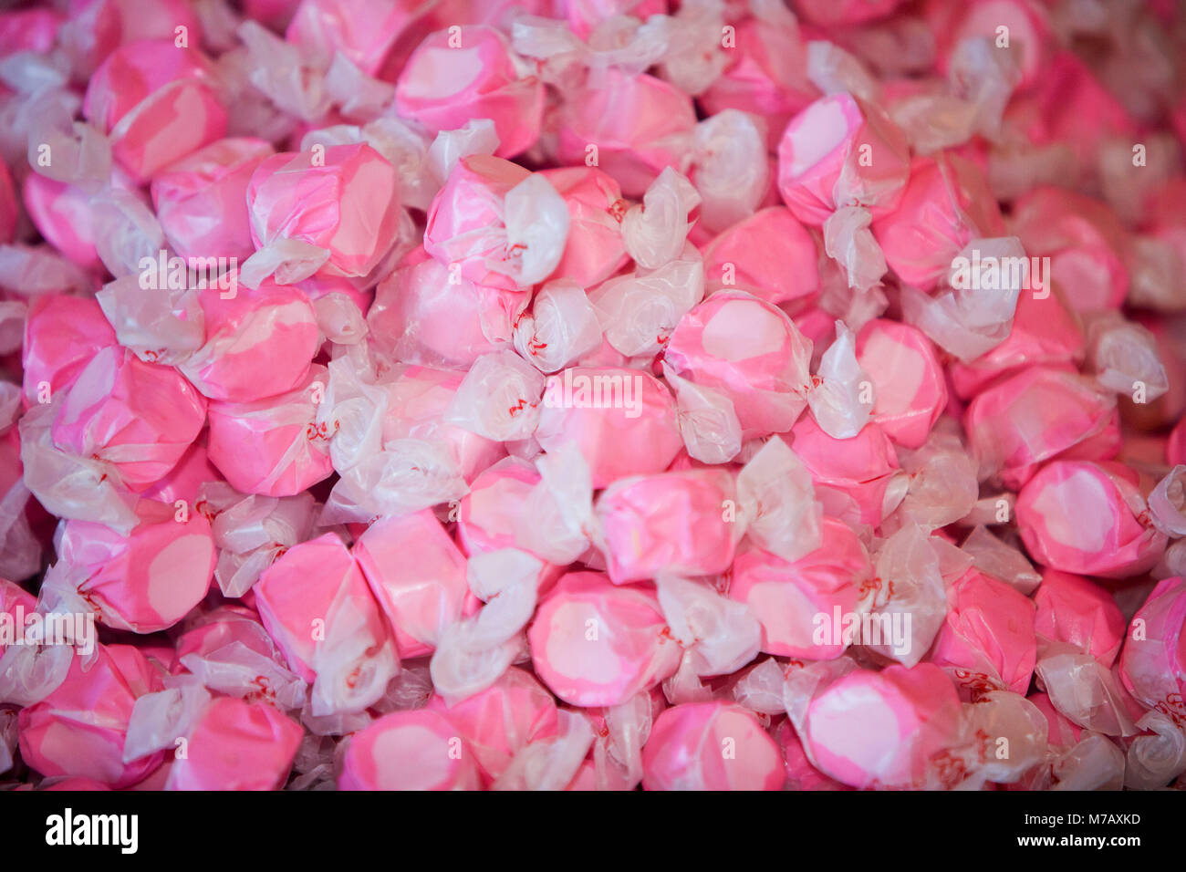 Saltwater taffies in a store, Pier 39, San Francisco, California, USA ...