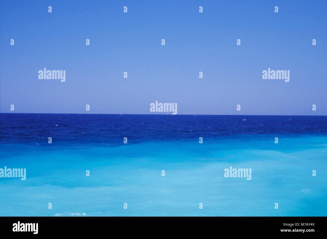 Panoramic view of the sea Stock Photo - Alamy