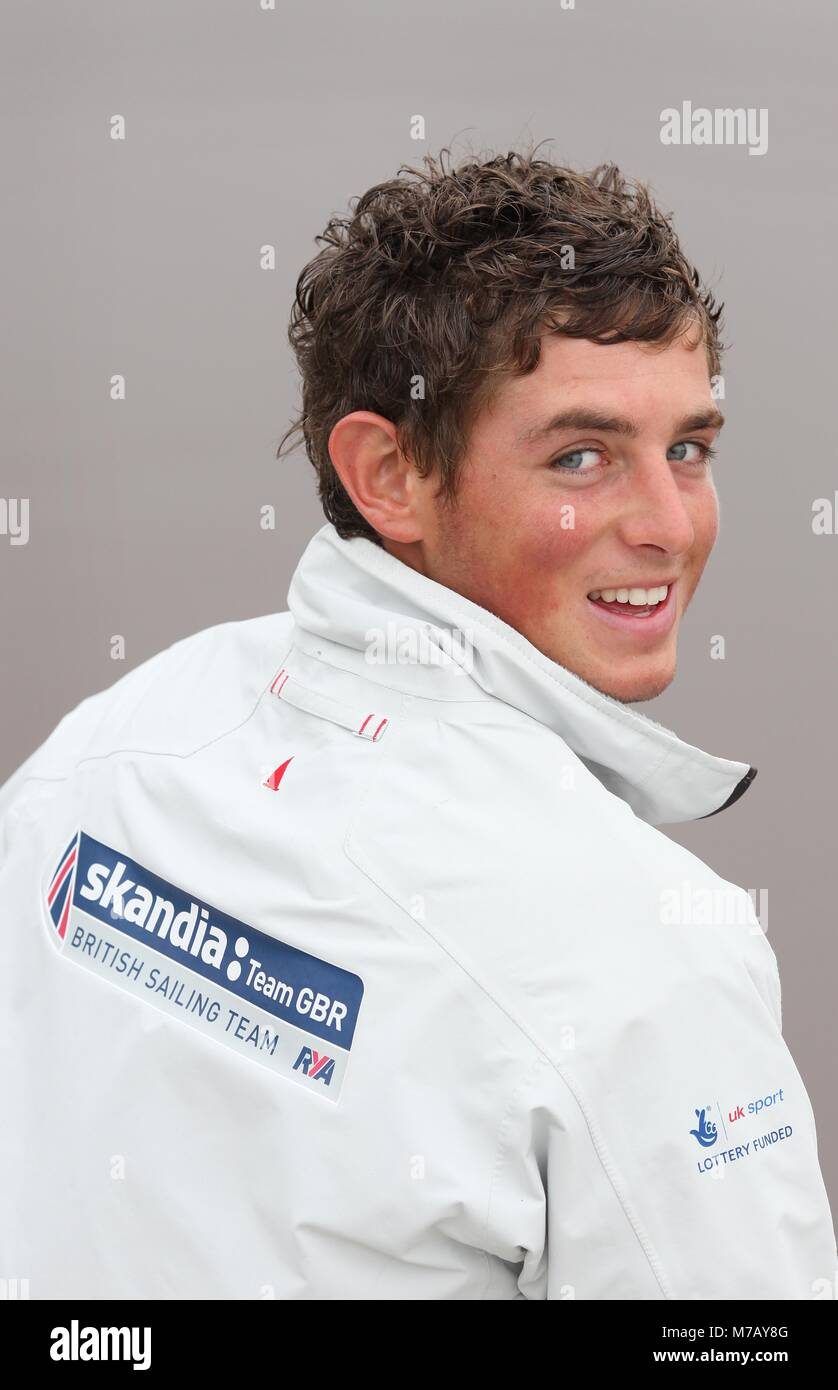 British sailor Alex Barton-Mills who is a member of the Team GBR's ...