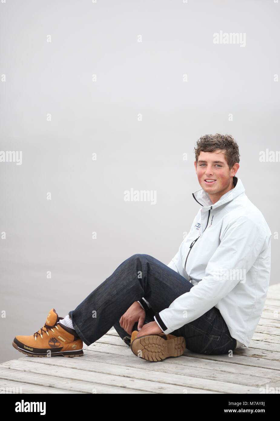 British sailor Alex Barton-Mills who is a member of the Team GBR's ...