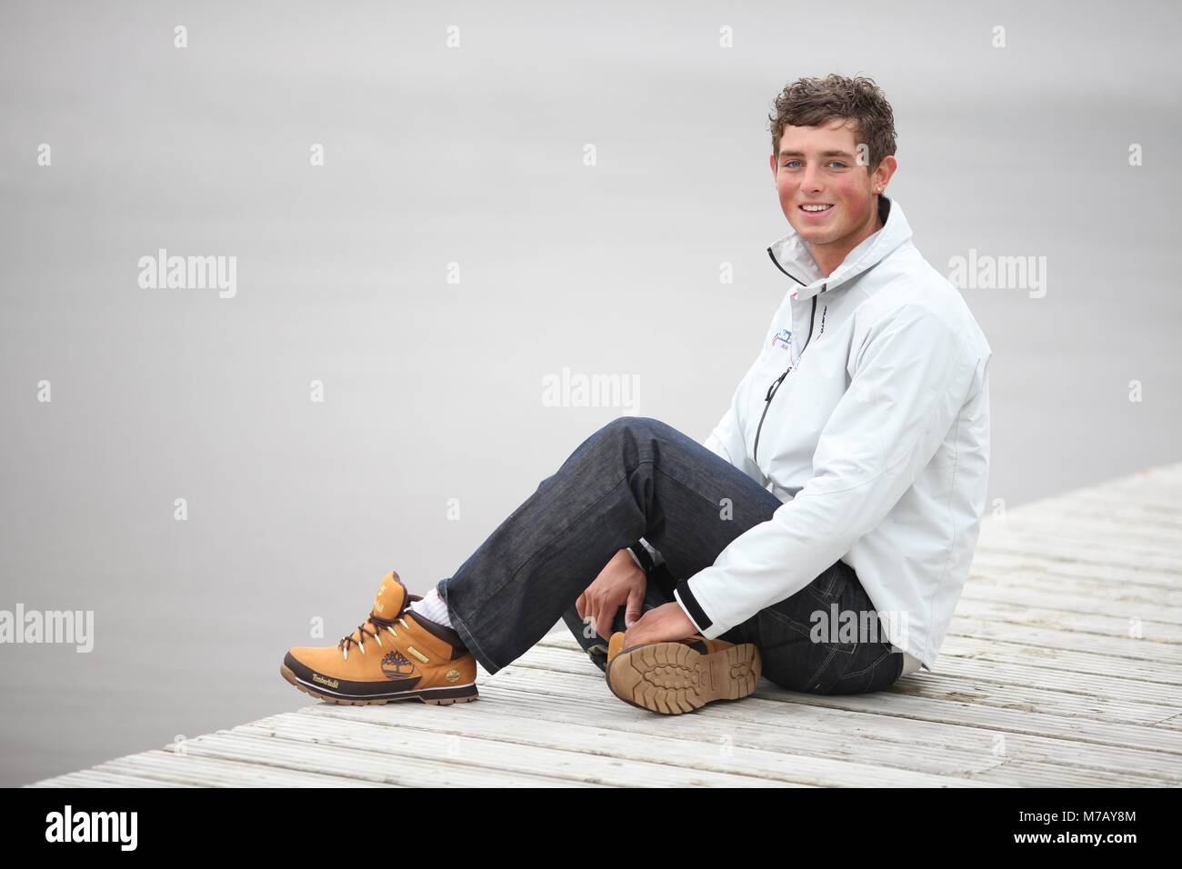 British sailor Alex Barton-Mills who is a member of the Team GBR's ...
