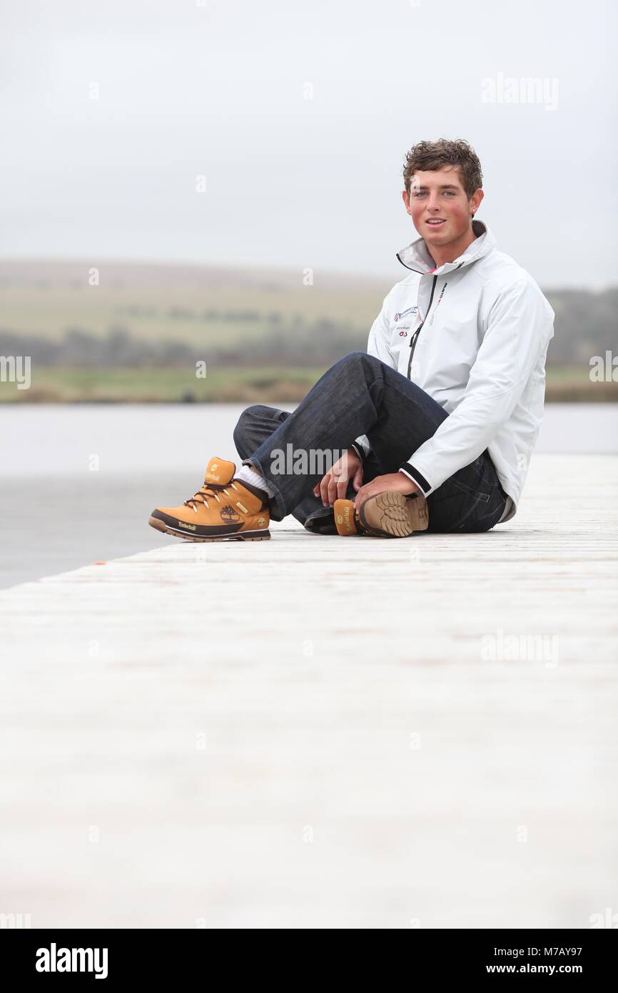 British sailor Alex Barton-Mills who is a member of the Team GBR's ...