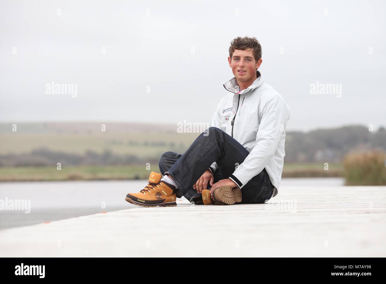 British sailor Alex Barton-Mills who is a member of the Team GBR's ...