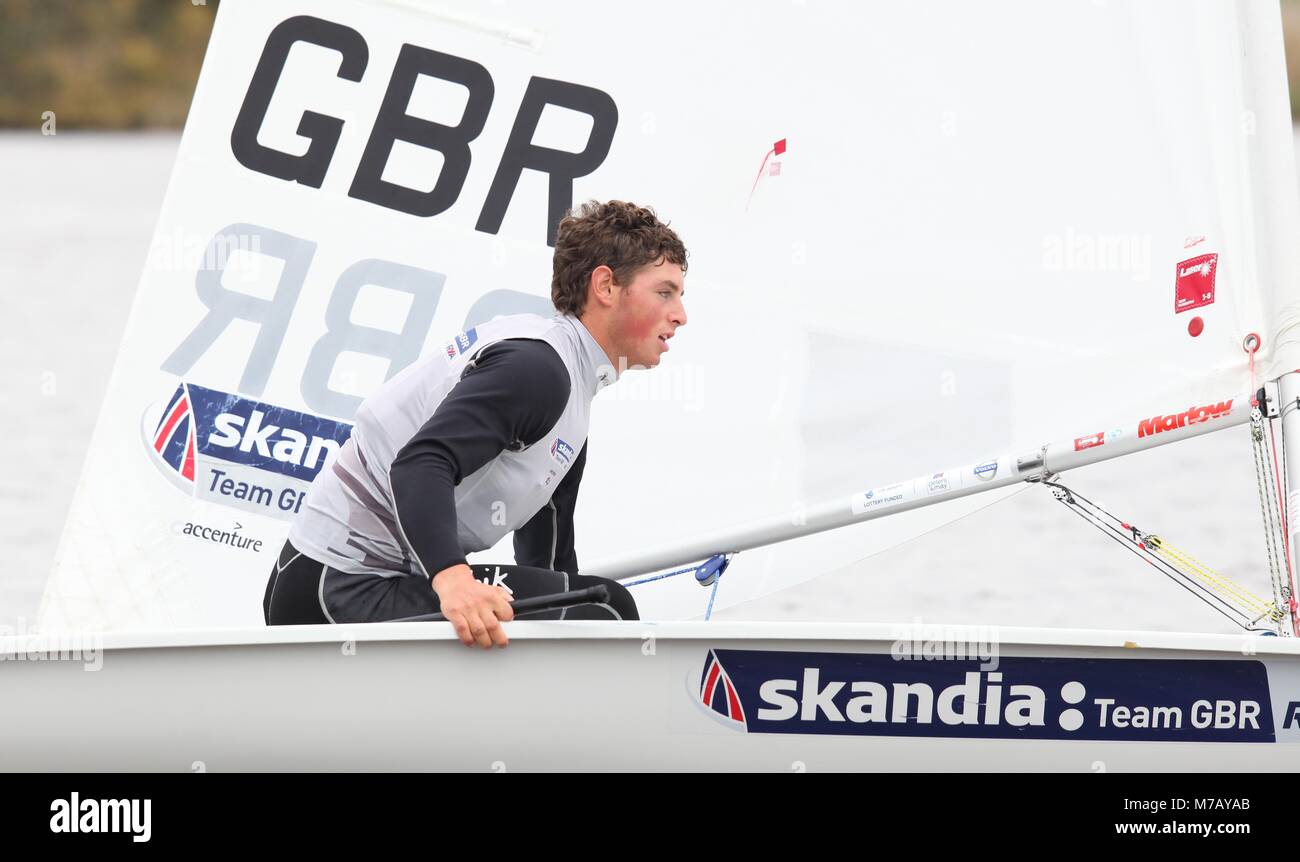 British sailor Alex Barton-Mills who is a member of the Team GBR's ...