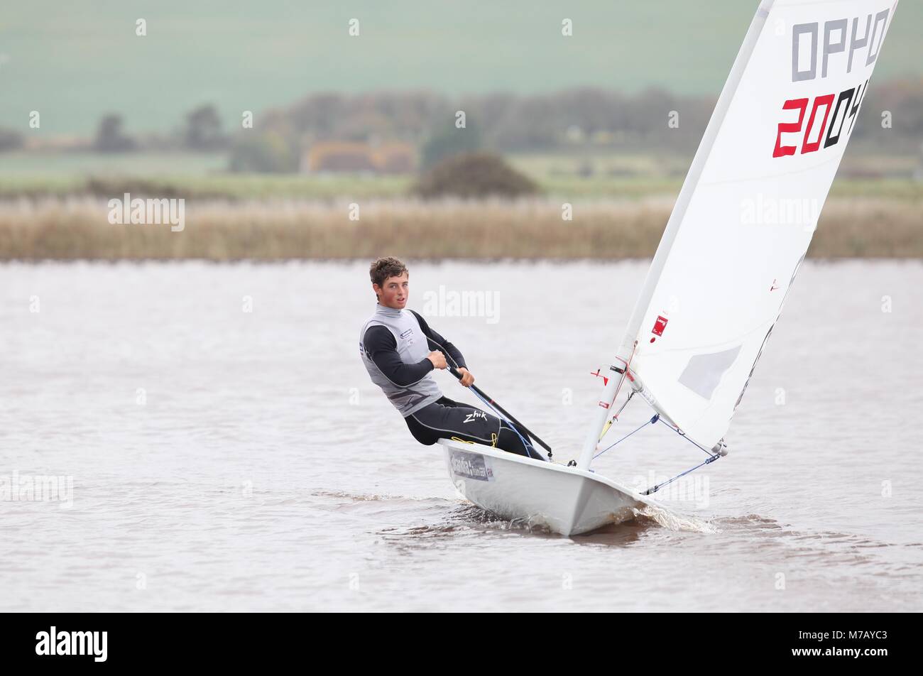 British sailor Alex Barton-Mills who is a member of the Team GBR's ...