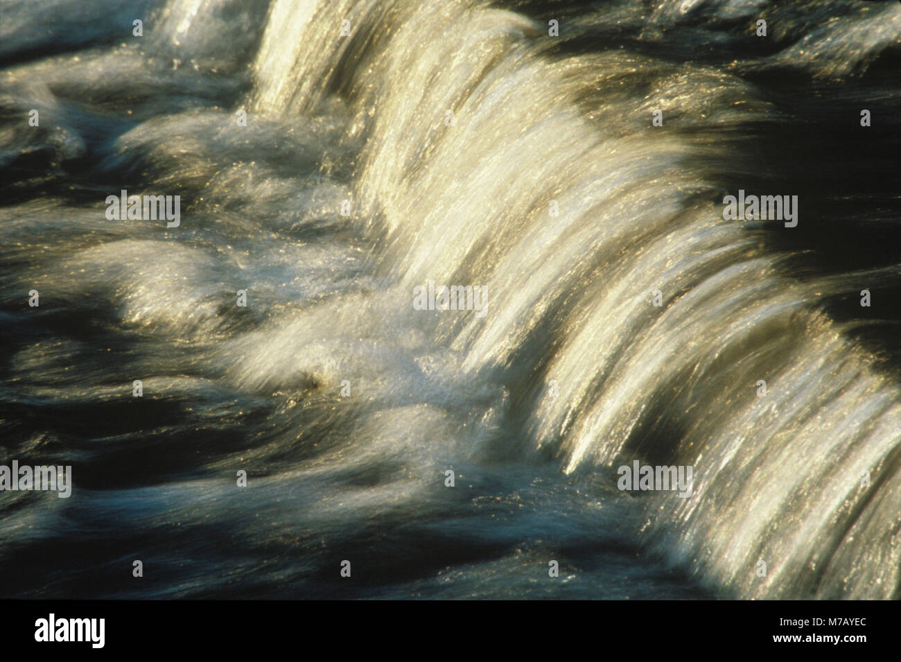 High angle view of a waterfall Stock Photo - Alamy