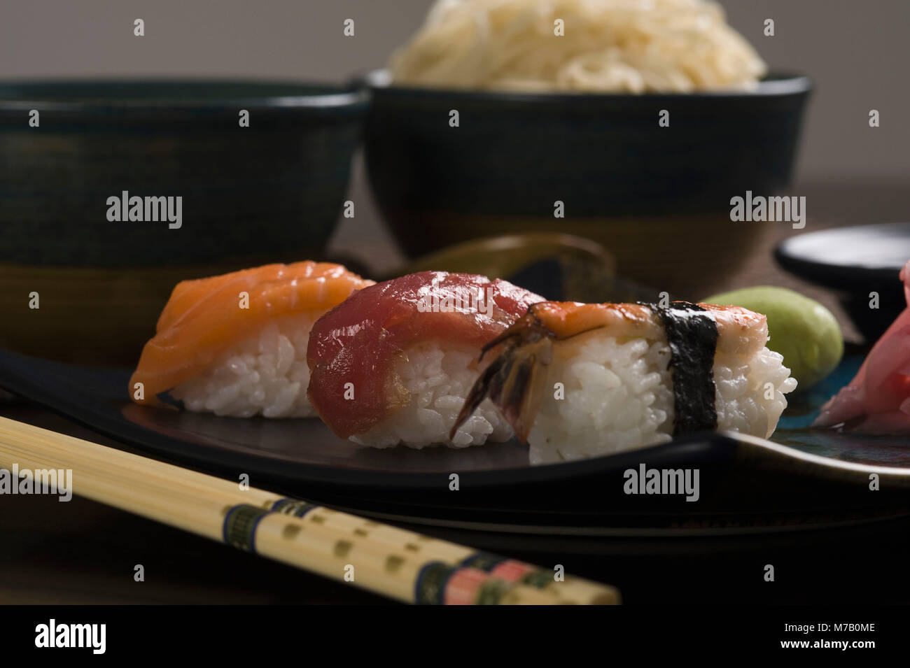 Close-up of sushi Stock Photo - Alamy