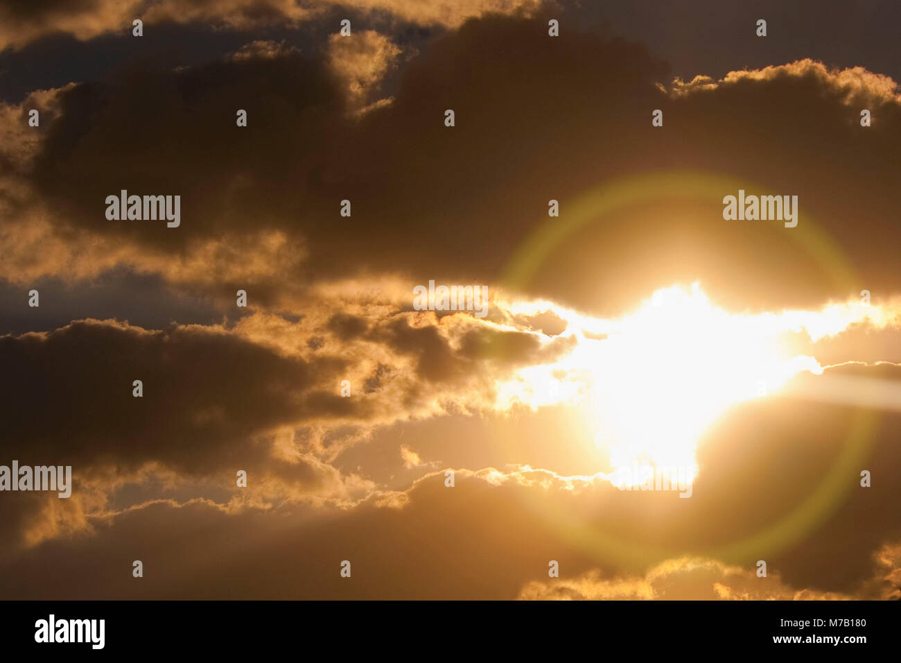 Clouds in the sky during sunset, Key West, Florida Keys, Florida, USA ...