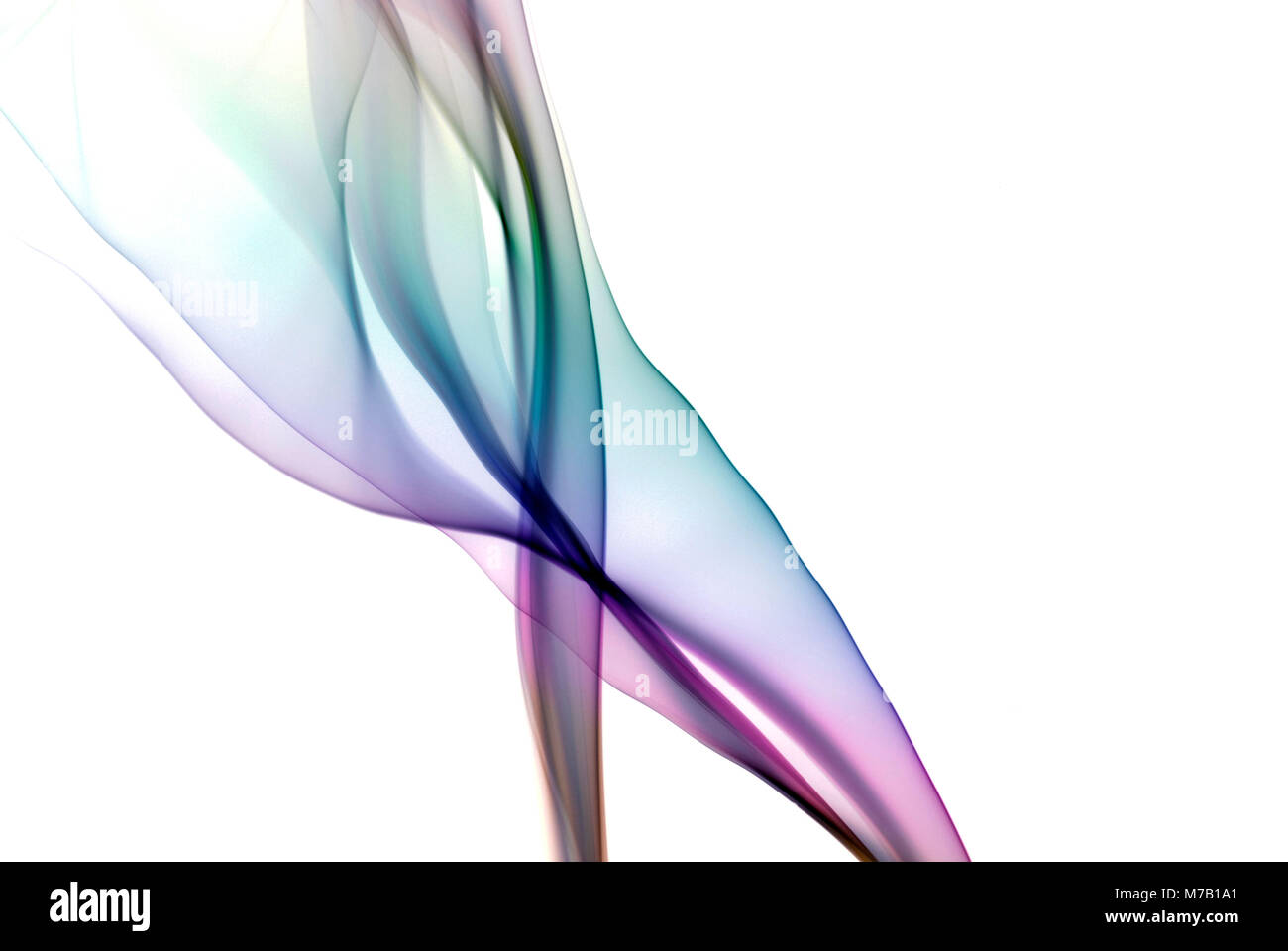 Close-up of multi-colored smoke Stock Photo - Alamy