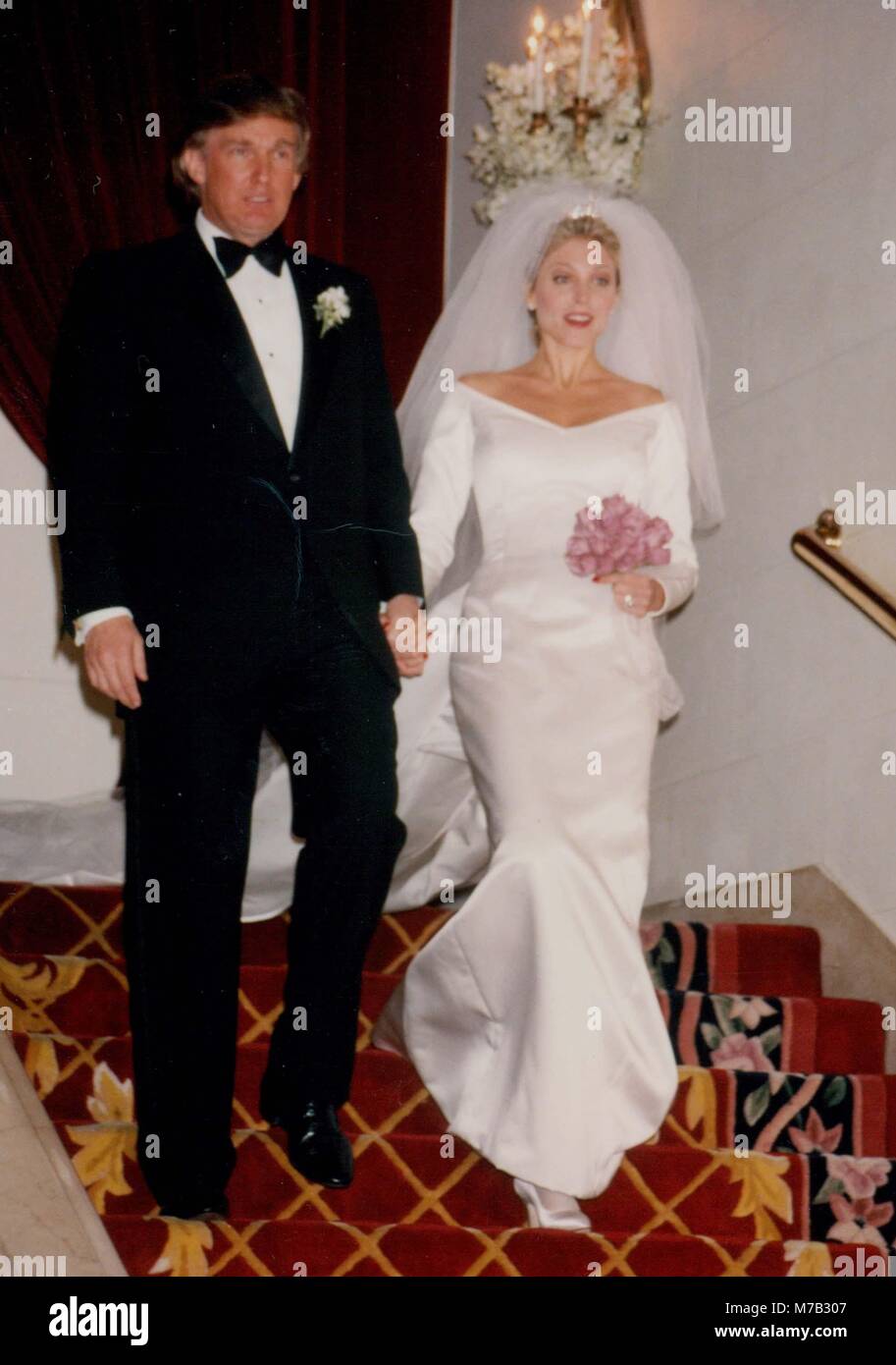 Donald Trump Marla Maples 1993 Photo By John Barrett-PHOTOlink. Photo ...