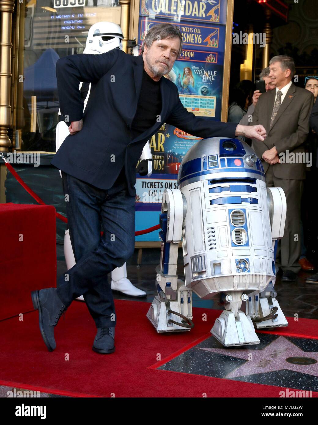 Los Angeles, CA, USA. 8th Mar, 2018. Mark Hamill at the induction ...