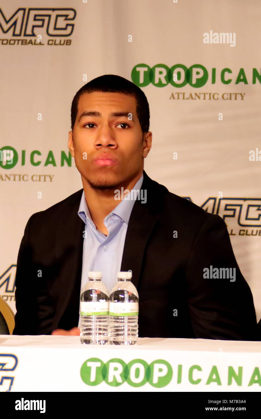 Atlantic City, NJ, USA. 8th Mar, 2018. A U.S. Army All American at St ...