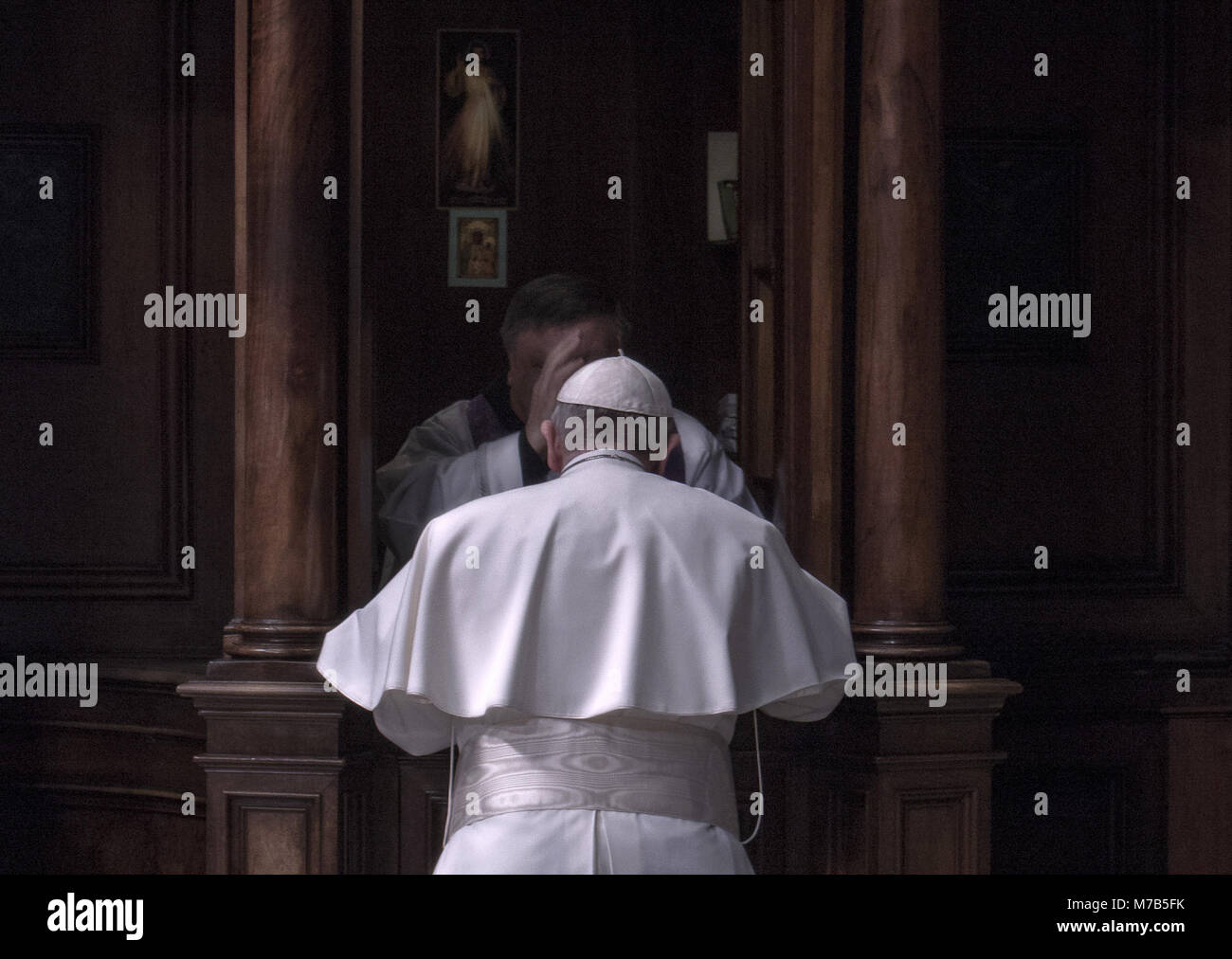 March 9, 2018 - Vatican City State (Holy See) -POPE FRANCIS during the ...