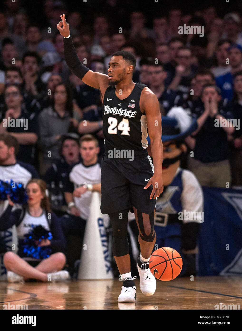 New York, New York, USA. 9th Mar, 2018. Providence Friars guard Kyron ...