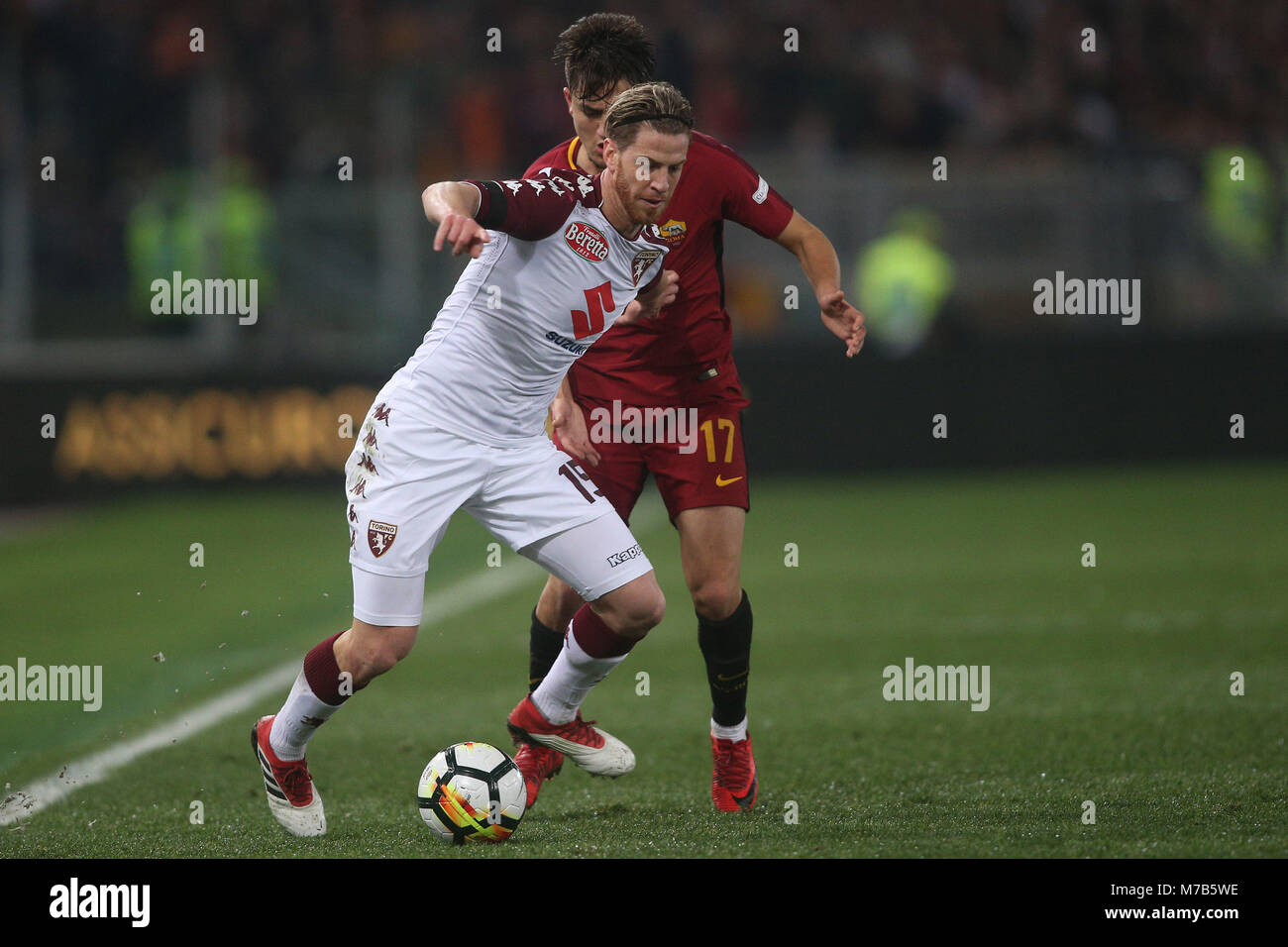 Stadio Olimpico, Rome, Italy. 9th Mar, 2018. Serie A Roma vs Torino ...