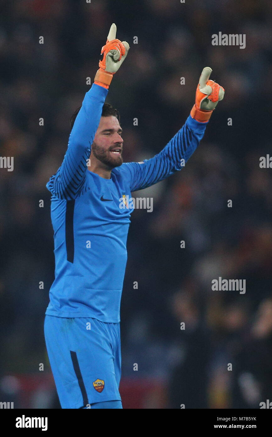 Stadio Olimpico, Rome, Italy. 9th Mar, 2018. Serie A Roma vs Torino ...