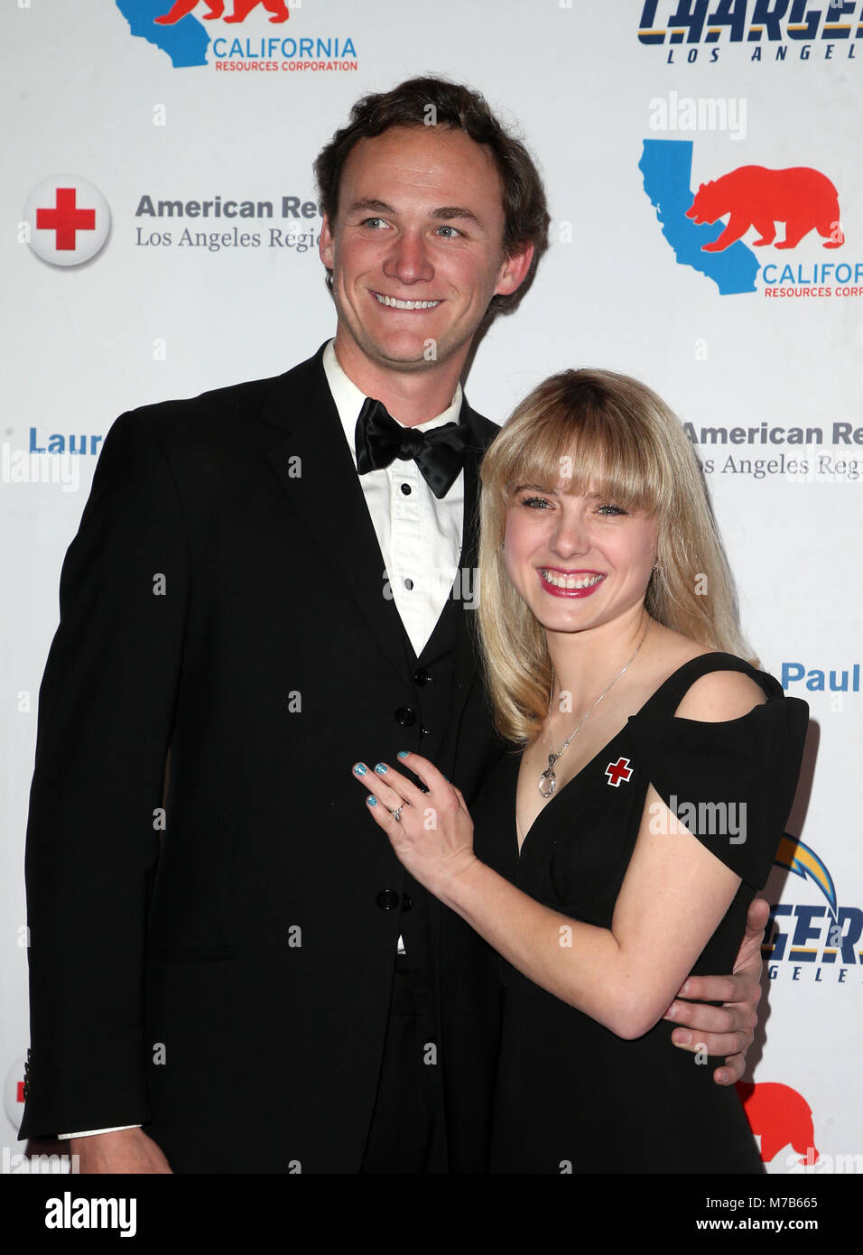 Los Angeles, Ca, USA. 9th Mar, 2018. Kyle Weishaar, Laura Slade Wiggins ...