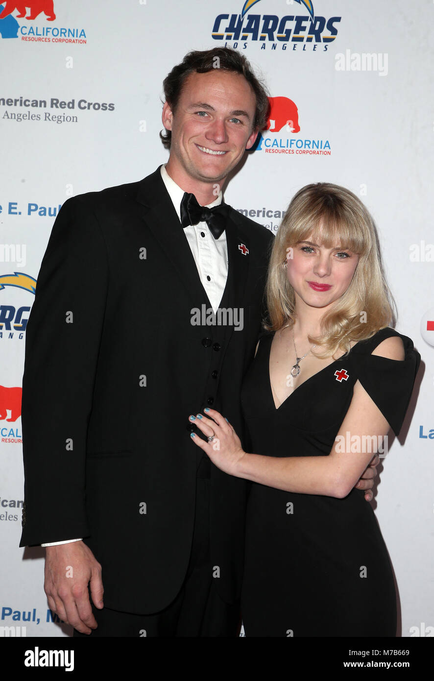 Los Angeles, Ca, USA. 9th Mar, 2018. Kyle Weishaar, Laura Slade Wiggins ...