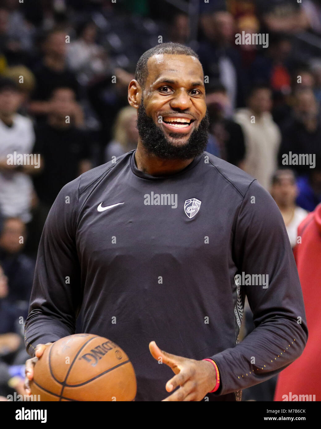 Lebron james 2018 hi-res stock photography and images - Alamy